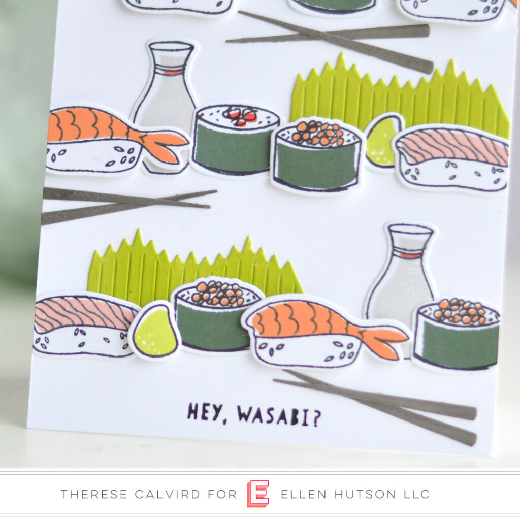 Video : Easy Two Step Stamping - Wasabi!