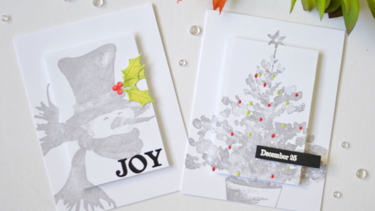 Video : Gimme 5 - Christmas CAS Highlight Cards!