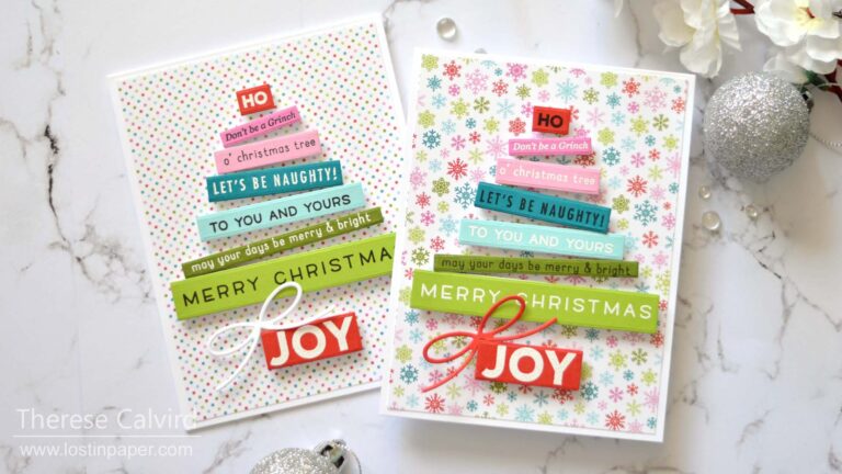 Same But Different Christmas Card Series 2019 - Sentiments + Video!