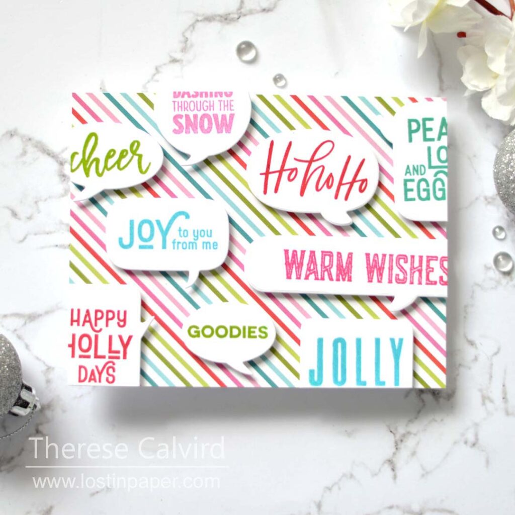 Same But Different Christmas Card Series 2019 - Sentiments + Video!