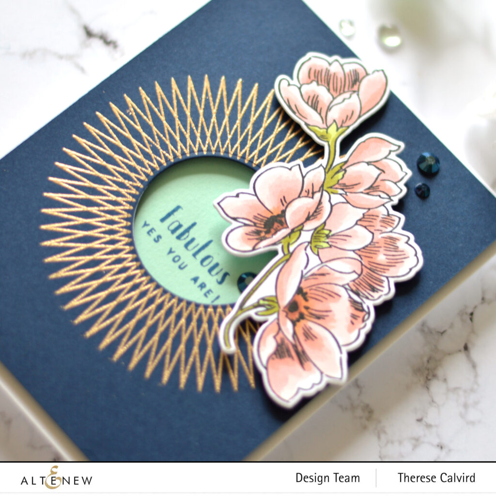 How to Use Spheres & Spirals on Floral Cards + Video!