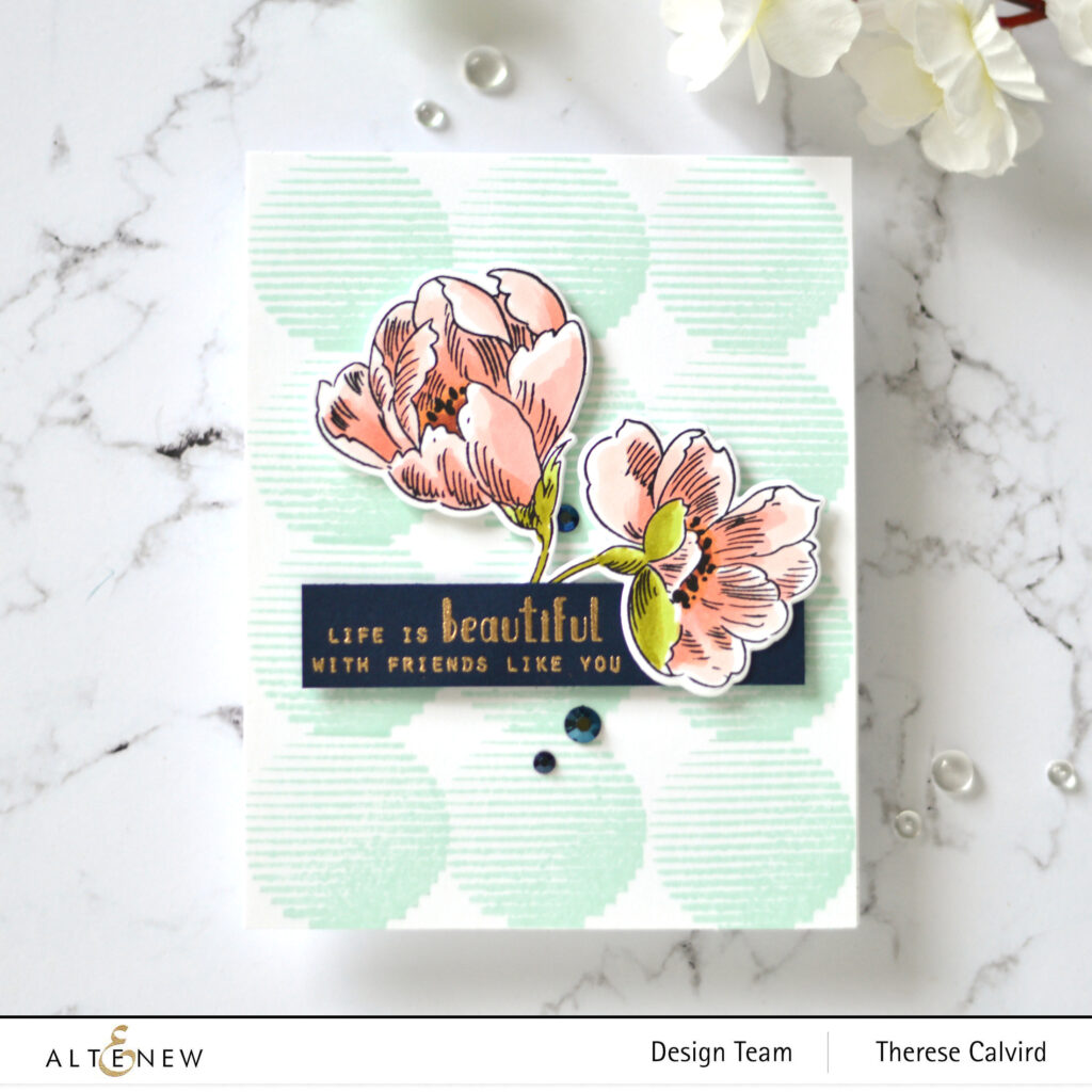 How to Use Spheres & Spirals on Floral Cards + Video!