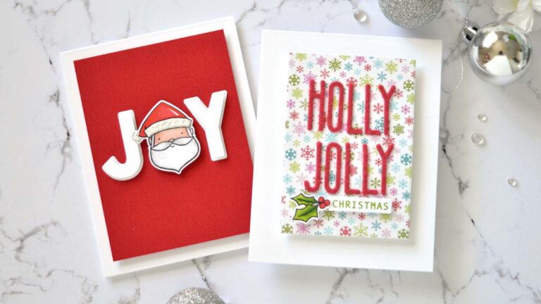 Same But Different Christmas Card Series 2020 - BIG Sentiments + Video!