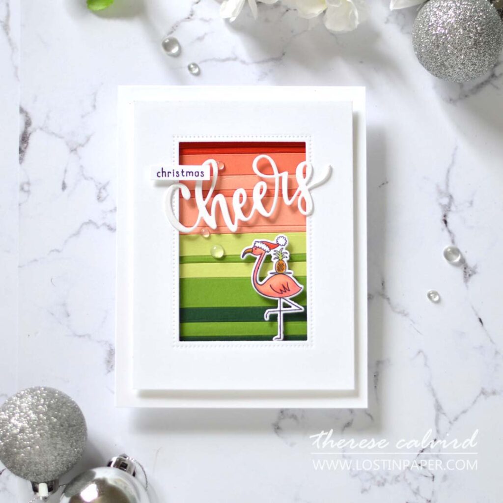 Same But Different Christmas Card Series 2020 - Strips & Stripes + Video!