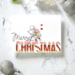 Same But Different Christmas Card Series 2020 - Strips & Stripes + Video!