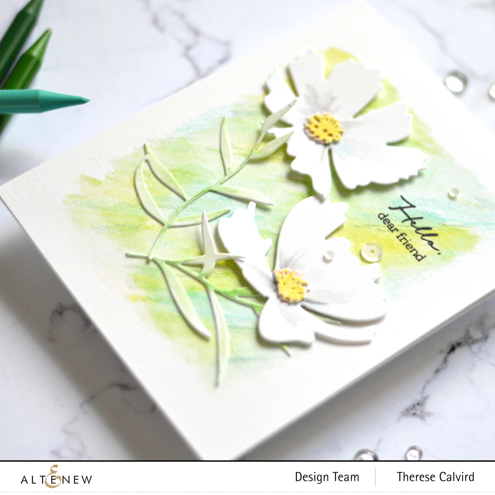 Altenew Craft-A-Flower: Cosmos Layering Die Set Release Blog Hop ...
