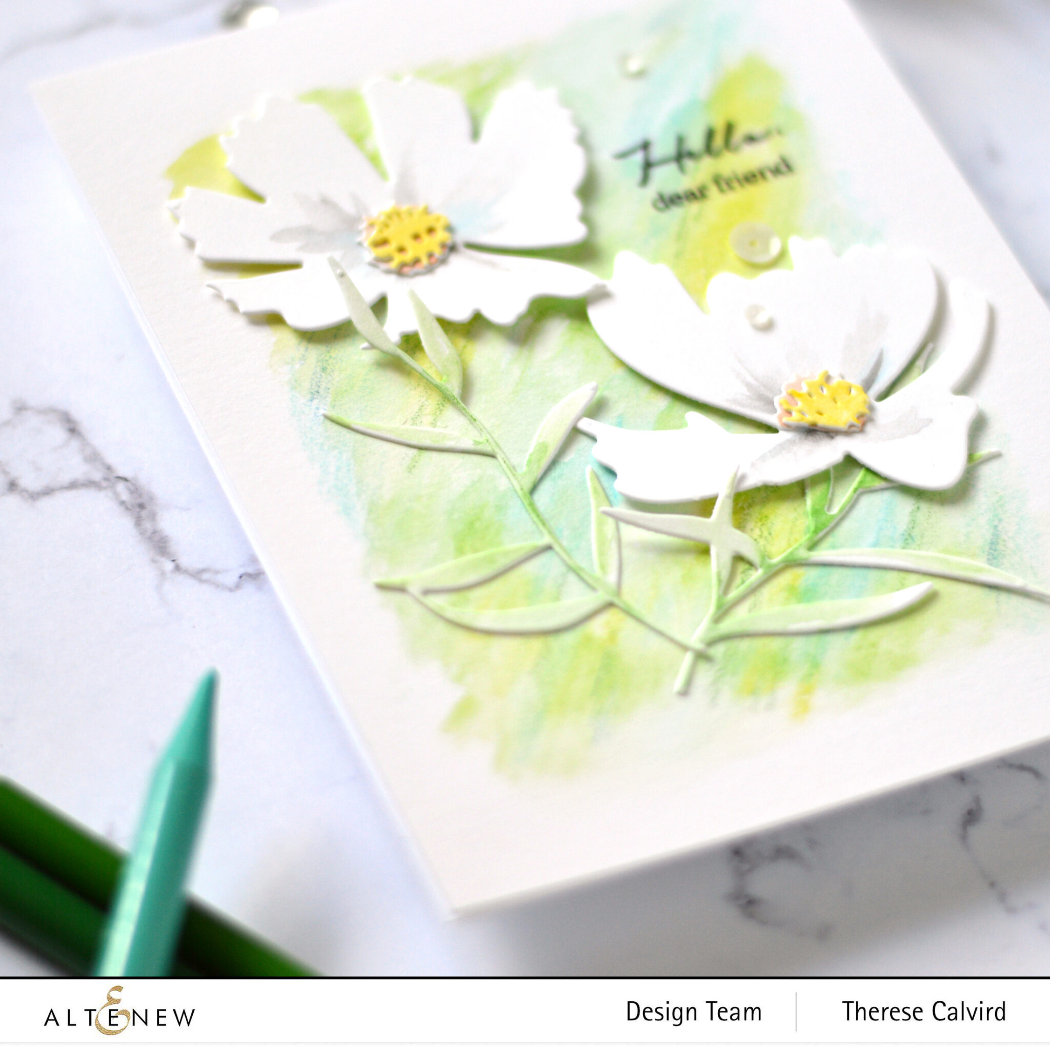Altenew Craft-A-Flower: Cosmos Layering Die Set Release Blog Hop ...