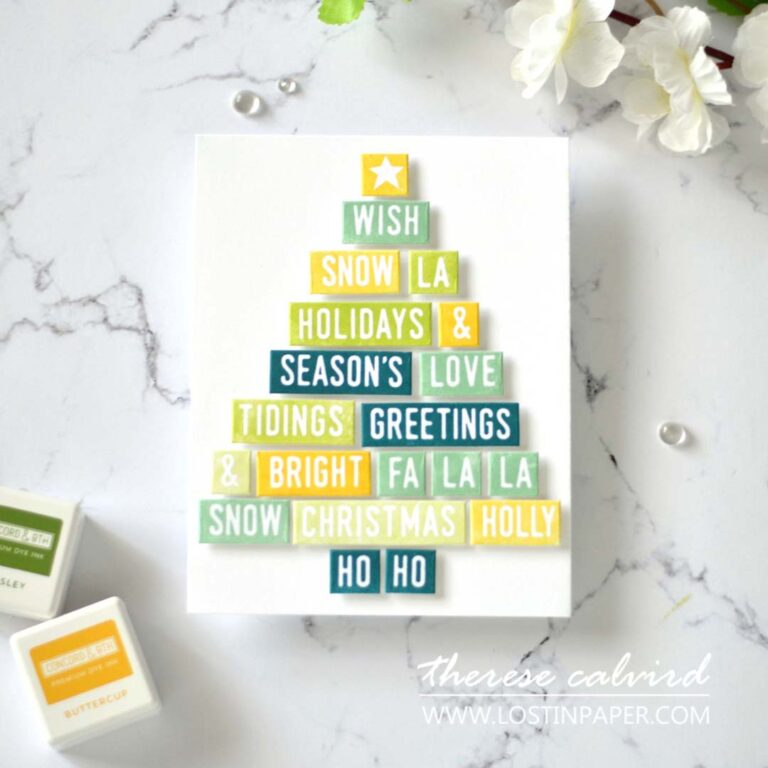 How To Make 2 EASY Christmas Cards from 1 Design Panel + Video!