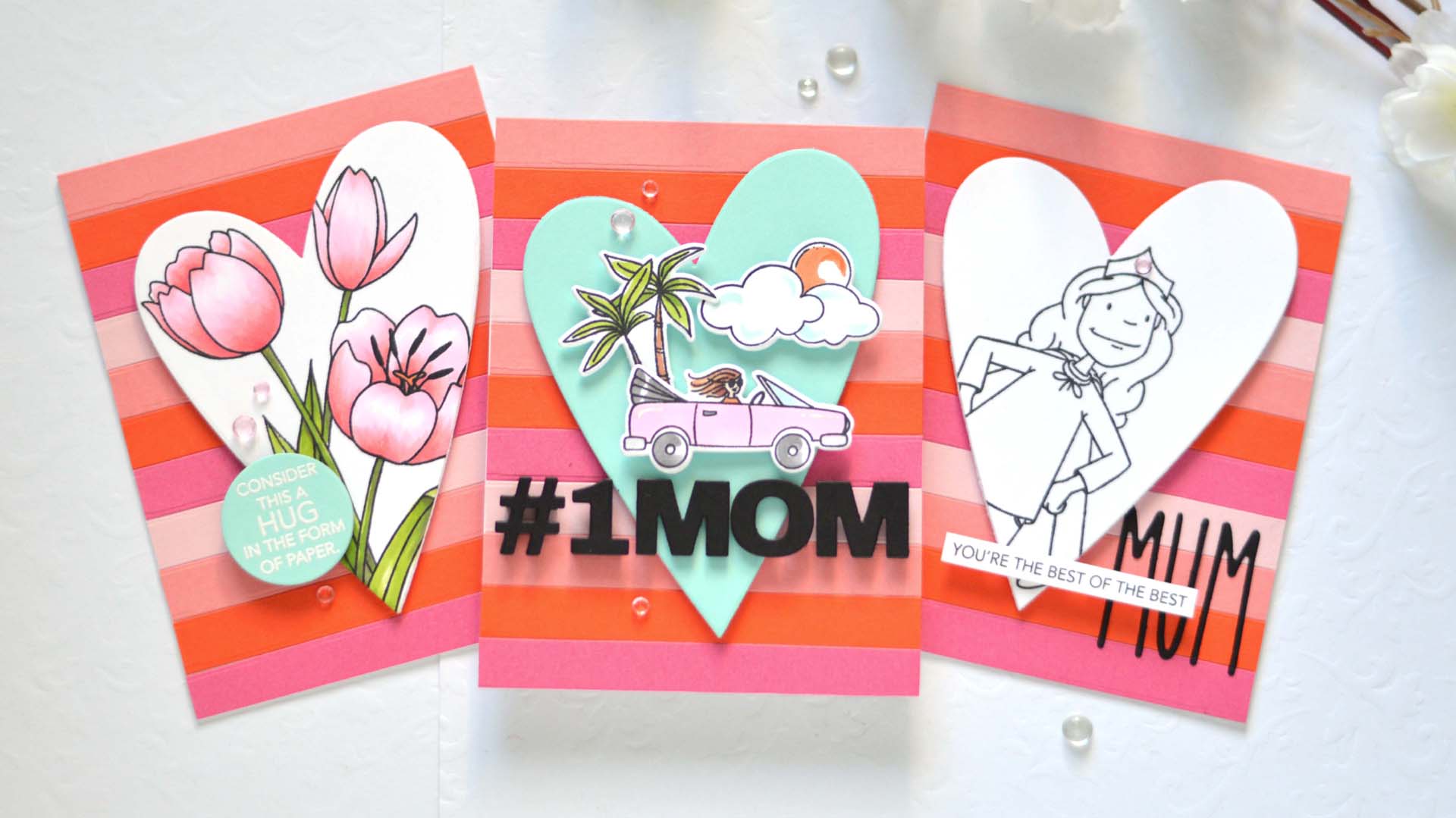Inspiration for 3 Mother's Day Cards!