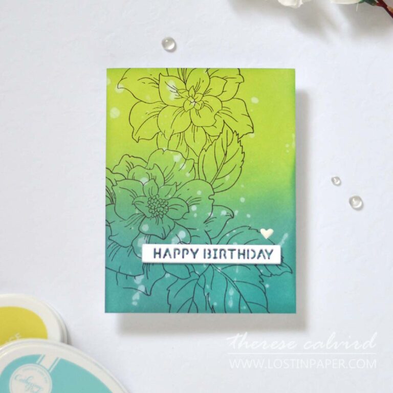 6 QUICK & Easy Card Background Ideas: Handmade + Video!