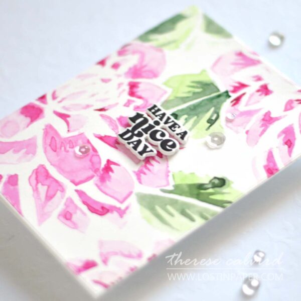 6 QUICK & Easy Card Background Ideas #2: Stencils + Video!