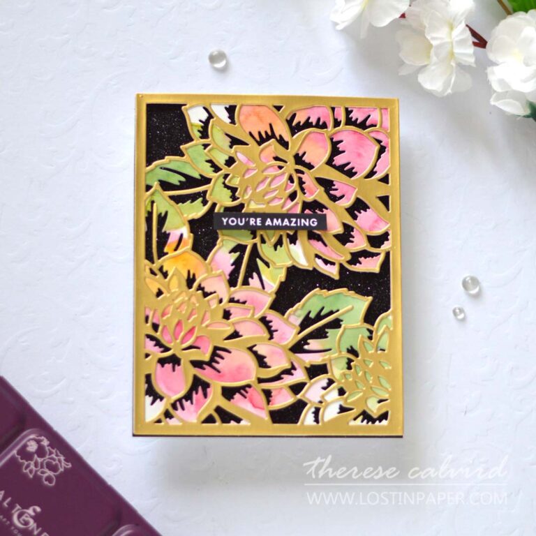 6 QUICK & Easy Card Background Ideas #3: Cover Dies + Video!