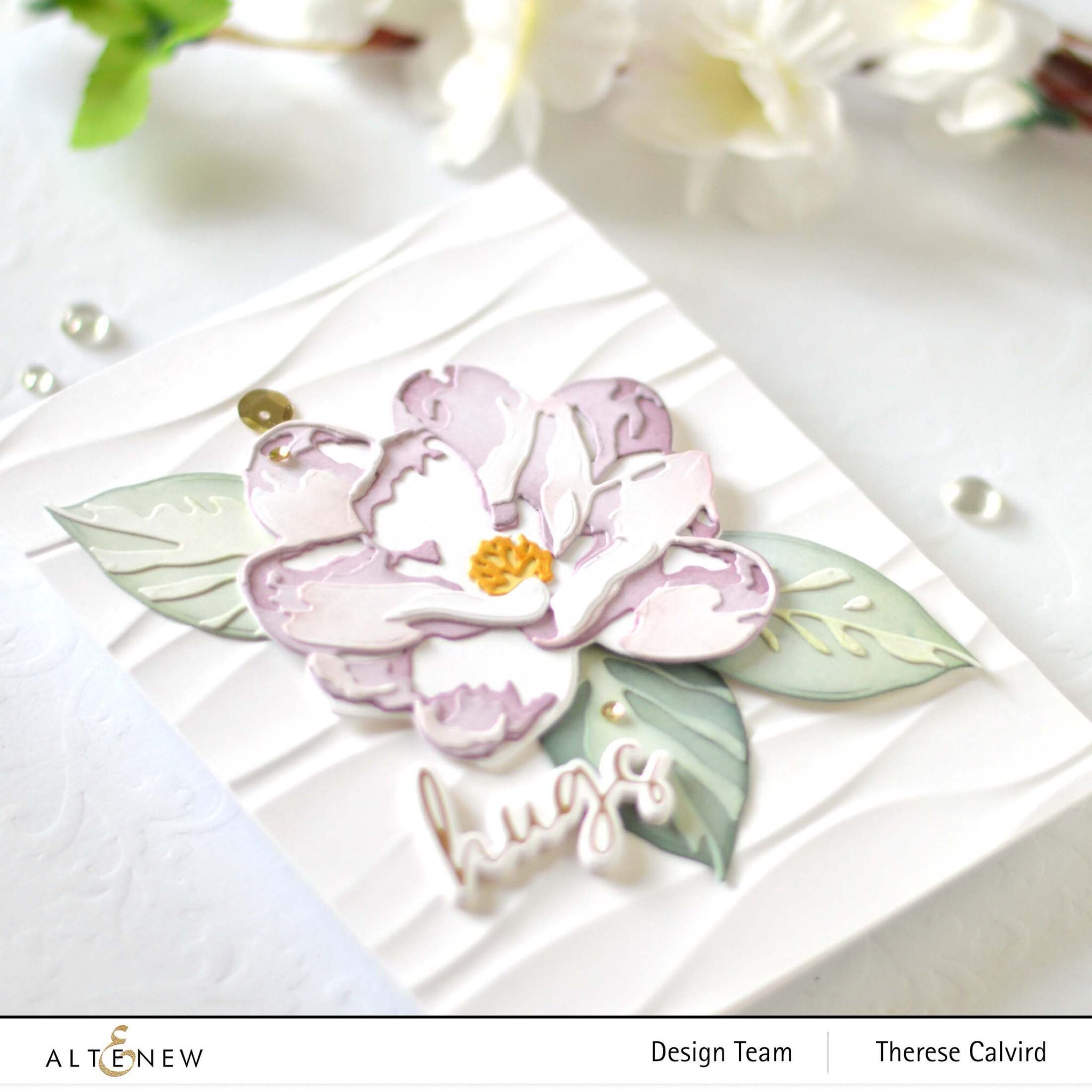 How to Make UNIQUE Inked Flowers & 2 Beautiful Cards + Video!