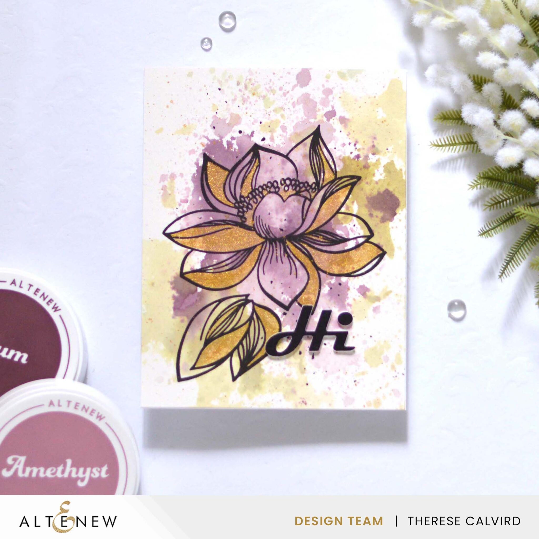 4 EASY Ideas for Dye Inks! Celebrating a New Altenew Blog Hop + Giveaway!