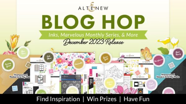 4 EASY Ideas for Dye Inks! Celebrating a New Altenew Blog Hop + Giveaway!