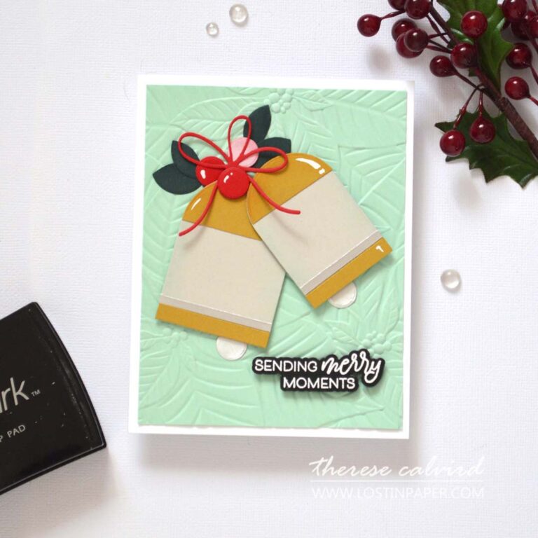 How to Use BASIC SHAPES to Make Christmas Cards! (+ Video)!