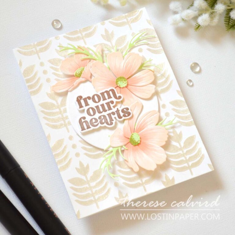 From Full Bloom to Focal Point: Two Creative Cosmos Card Designs!